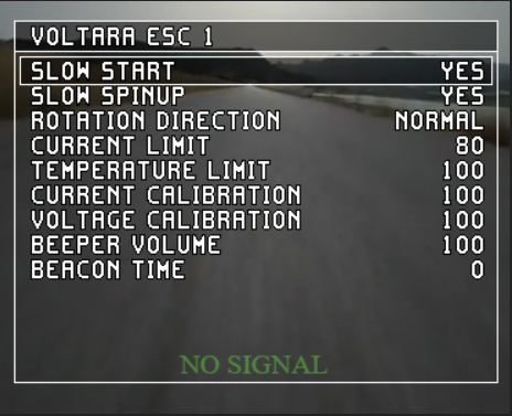 Change Settings on KISS-ULTRA – VoltaraRC